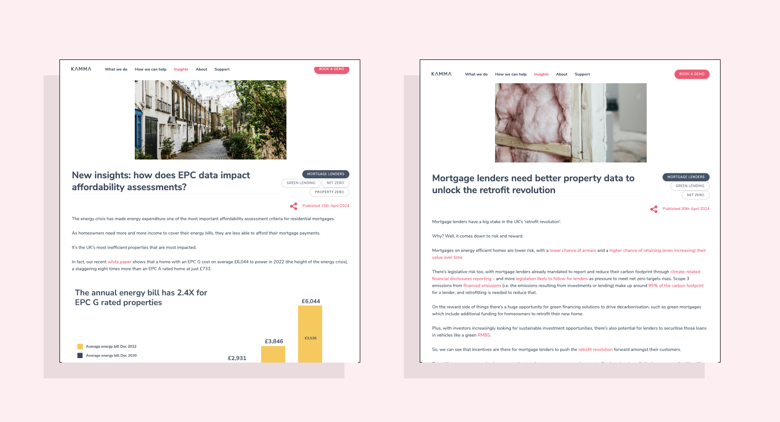 Projects / Kamma – Tabitha Whiting: freelance content writer and strategist